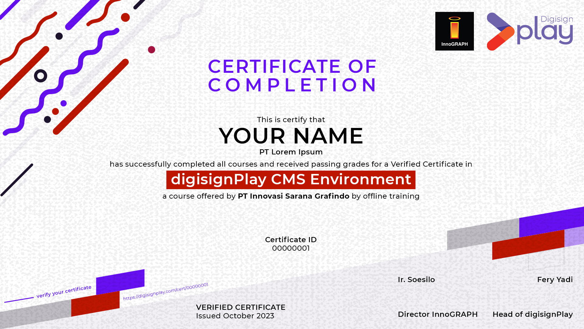 Training & Certification | digisignPlay